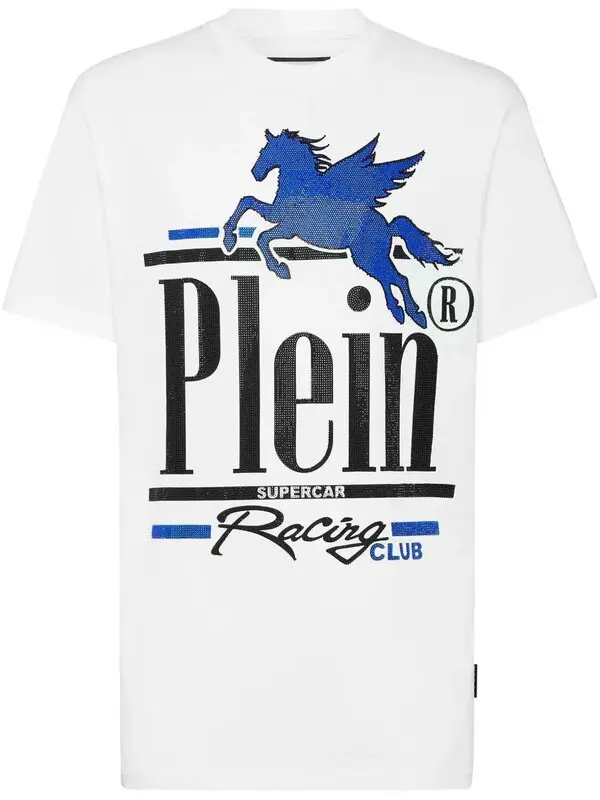 Philipp Plein Racing Club T-shirt - White