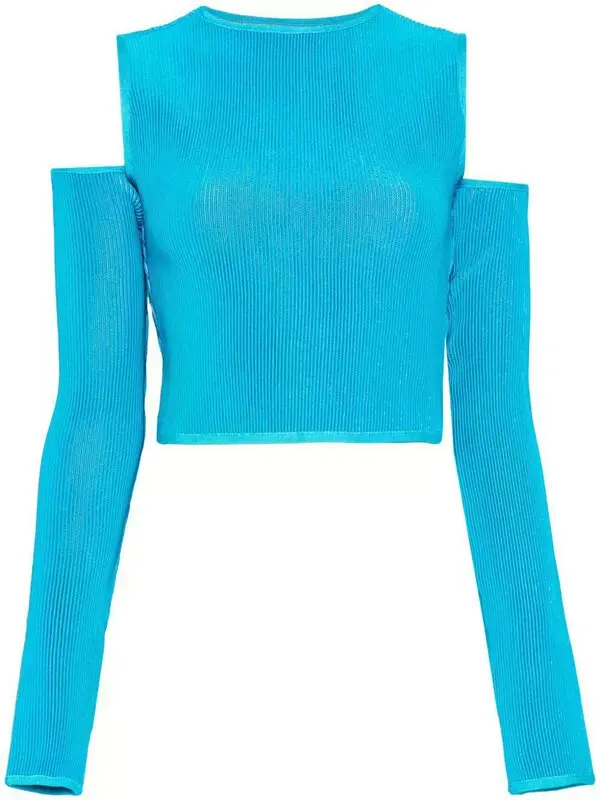 ISA BOULDER Quarter Cut-out Sweater
