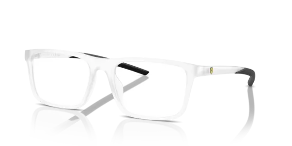 SCUDERIA FERRARI Eyeglasses - Transparent Gris