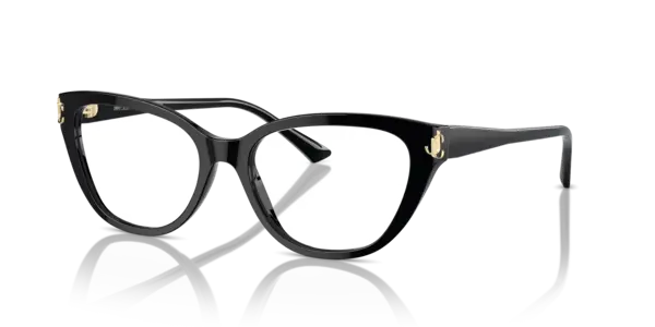 JIMMY CHOO Full Rim Eyeglasses - Noir