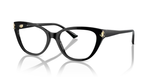 JIMMY CHOO Full Rim Eyeglasses - Noir