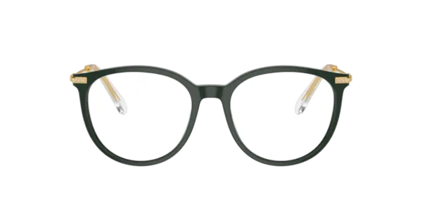 SWAROVSKI Full Rim Eyeglasses - Green