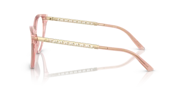 Versace Optical Glasses - Transparent Pink