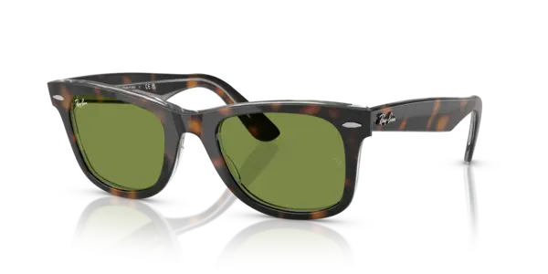 Ray-ban Wayfarer Sunglasses - Havana Foncé Sur Multicolore