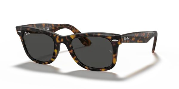 Ray-ban Wayfarer Sunglasses - Havana Sur Brun Transparent