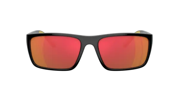SCUDERIA FERRARI Rectangle Frame Sunglasses - Black