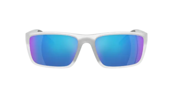 SCUDERIA FERRARI Rectangle Frame Sunglasses - Opal Grey Matte