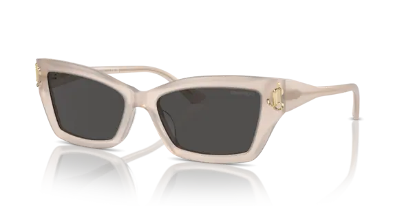JIMMY CHOO Square Frame Sunglasses - Sable Opalescent