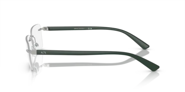 Armani Exchange Optical Glasses - Matte Silver