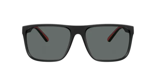 SCUDERIA FERRARI Square Frame Sunglasses - Matte Black