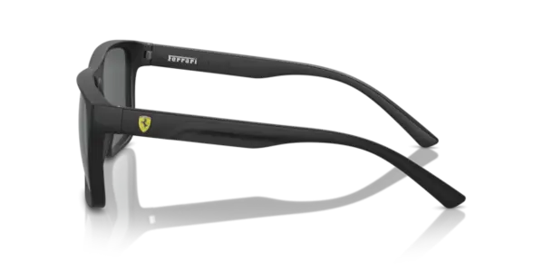 SCUDERIA FERRARI Square Frame Sunglasses - Matte Black