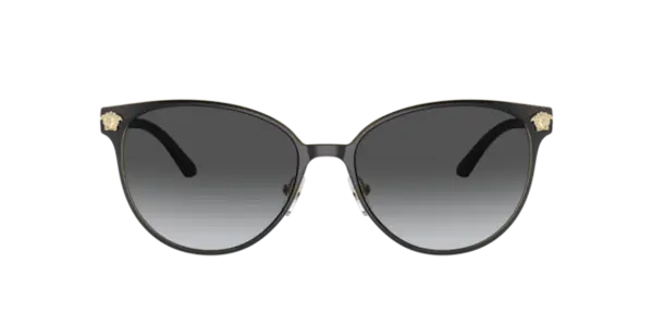 Versace Phantos Sunglasses - Black,pale Gold