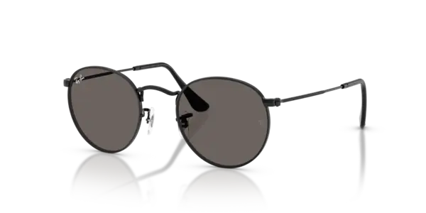 Ray-ban Round Frame Sunglasses - Noir