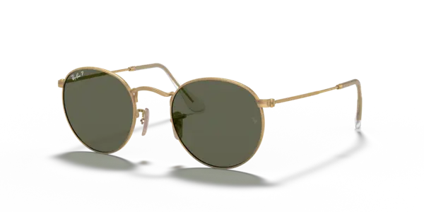 Ray-ban Round Frame Sunglasses - Or