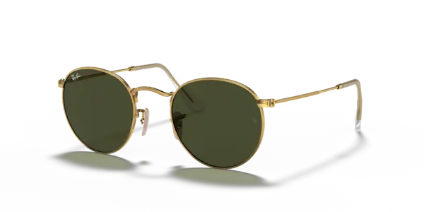 Ray-ban Round Frame Sunglasses - Oro Arista