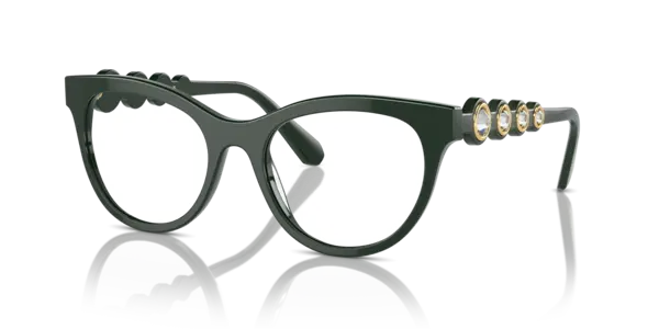 SWAROVSKI Sk2025 Eyeglasses - Vert Foncé