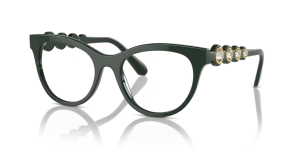 SWAROVSKI Sk2025 Eyeglasses - Vert Foncé