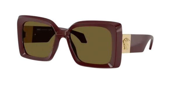 Versace Irregular Sunglasses - Dark Ruby