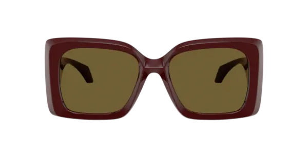 Versace Irregular Sunglasses - Dark Ruby