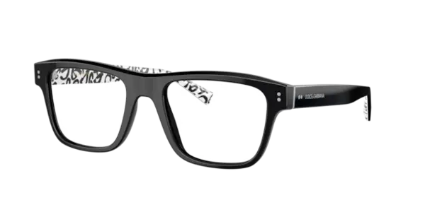 Dolce & Gabbana Full Rim Eyeglasses - Black