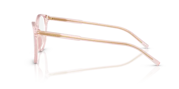 Dolce & Gabbana Butterfly Eyeglasses - Transparent Rose