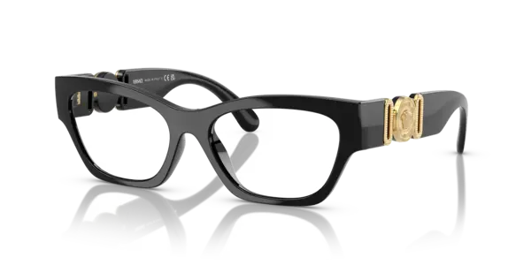 Versace Ve3367u Eyeglasses - Noir
