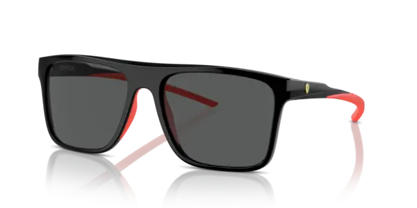 SCUDERIA FERRARI Square Frame Sunglasses - Noir