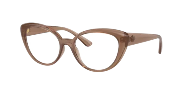 Versace Eyeglasses - Brown Transparent