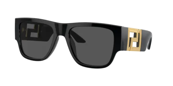 Versace Rectangle Sunglasses - Black