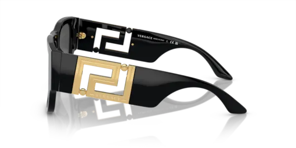 Versace Rectangle Sunglasses - Black