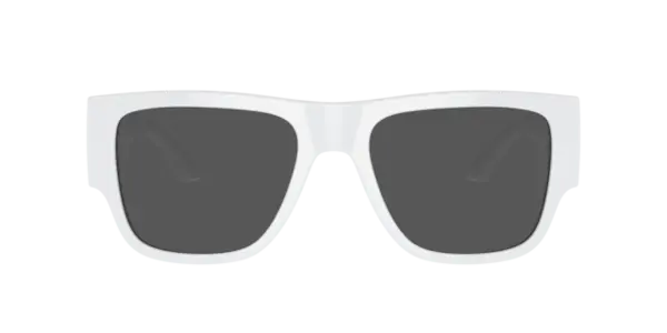 Versace Rectangle Sunglasses - White