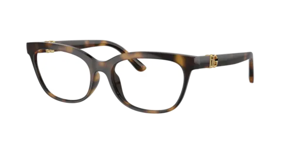 Dolce & Gabbana Butterfly Eyeglasses - Havana