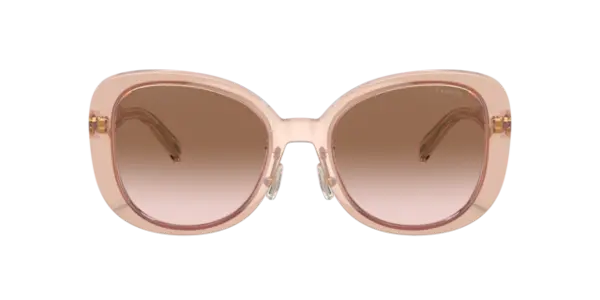 COACH Hc8333 Sunglasses - Transparent Blush