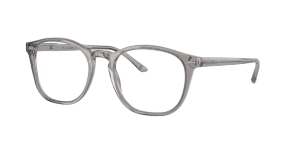Giorgio Armani Phantos Eyeglasses - Transparent Grey