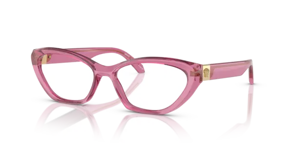Versace Ve3356 Eyeglasses - Transparent Light Pink