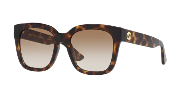 Gucci Square Frame Sunglasses - Marrón Claro