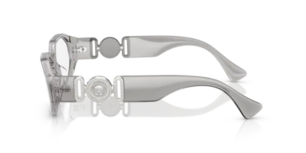 Versace Ve3320u Eyeglasses - Grey Transparent