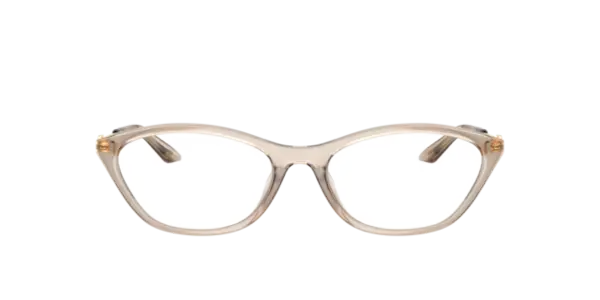 Armani Exchange Irregular Eyeglasses - Opalescent Light Beige