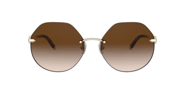 Tiffany & Co. Irregular Sunglasses - Pale Gold