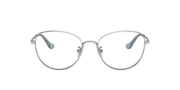 COACH Cat Eye Eyeglasses - Shiny Silver