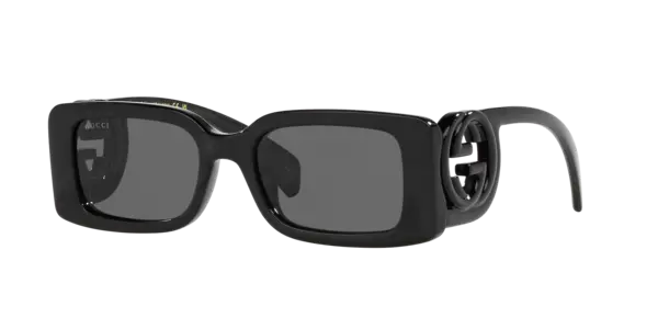 Gucci Rectangle Frame Sunglasses - Noir