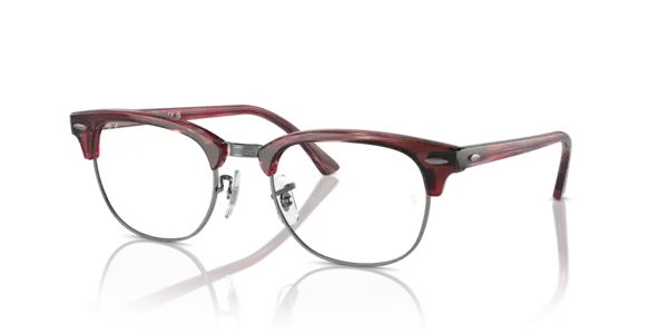 Ray-ban Eyeglasses - Striped Red