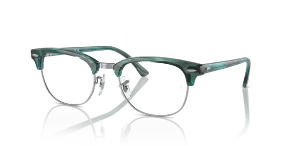 Ray-ban Eyeglasses - Verde A Rayas