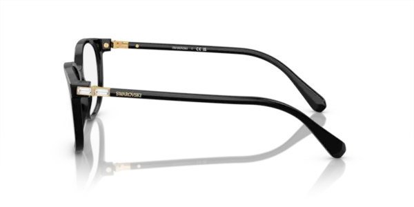 SWAROVSKI Sk2002 Eyeglasses - Solid Black