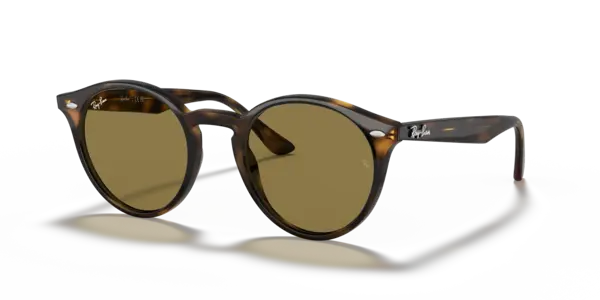 Ray-ban Round Frame Sunglasses - Light Havana