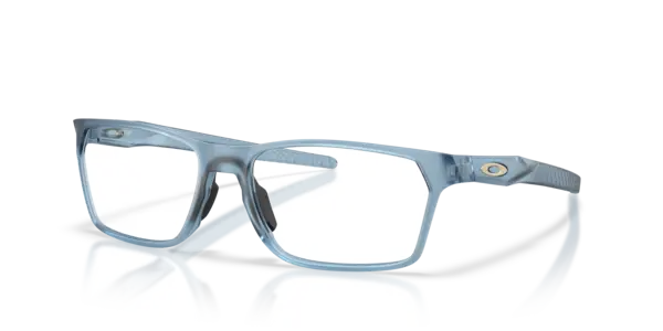 Oakley Rectangle Full Rim Eyeglasses - Matte Transparent Abyss