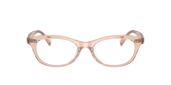 Oliver Spencer Square Eyeglasses - Champagne Quartz