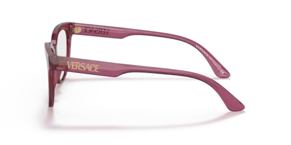 Versace Ve3315 Eyeglasses - Transparent Red