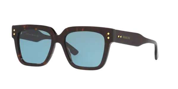 Gucci Square Frame Sunglasses - Marrón