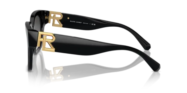 Ralph Lauren Oversized Butterfly Sunglasses - Black